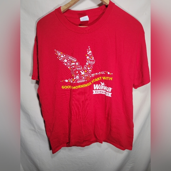Tops | Wawa Size Large Unisex Good Mornings Start With Wawa With Wawa ...